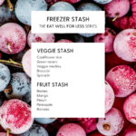 Freezer Stash: The Eating Well For Less Series - Farmacy Counter