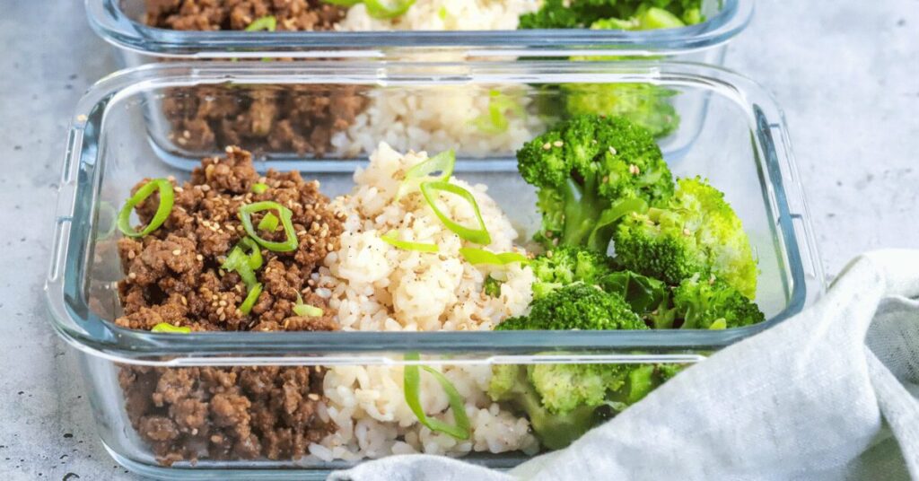 Ground Beef Korean Meal Prep Bowls - Farmacy Counter