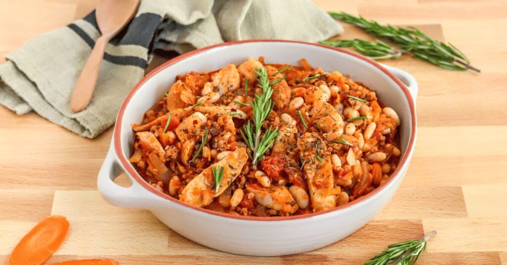 Hearty Sausage & Bean Breakfast Stew - Farmacy Counter