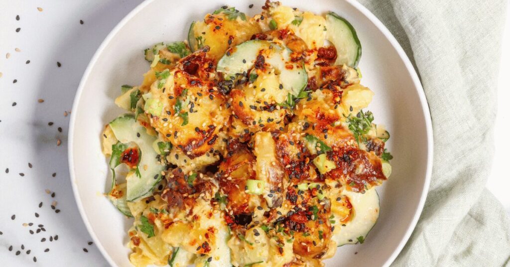 Crispy Smashed Potato Salad - Farmacy Counter