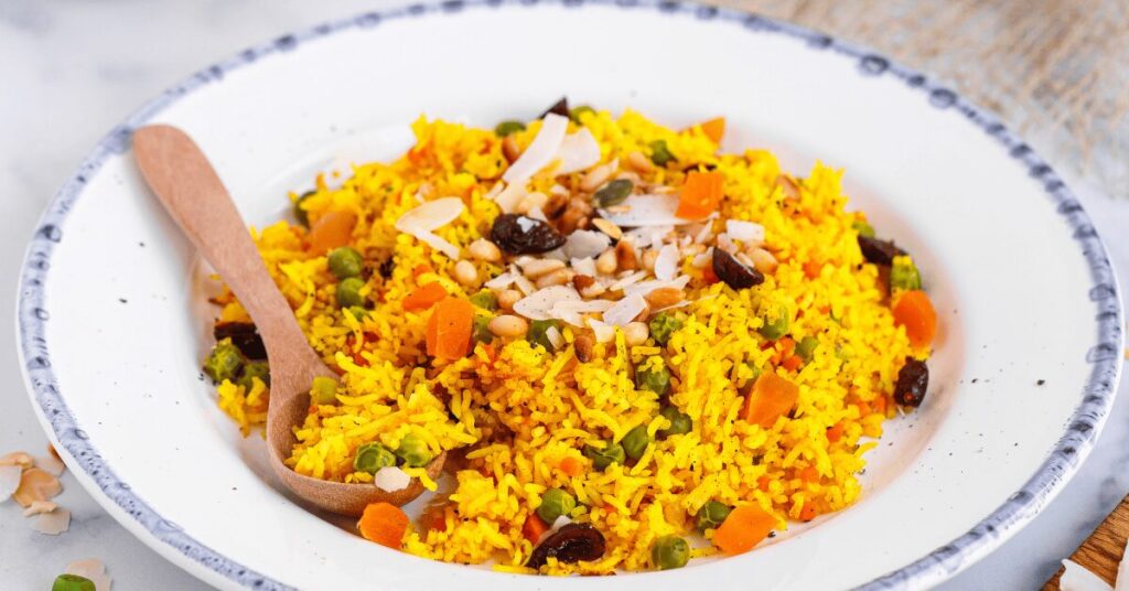 Spiced Veggie Pilaf Rice - Farmacy Counter